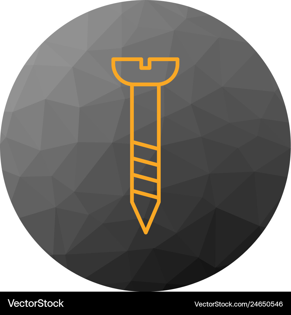 Screw icon Royalty Free Vector Image - VectorStock