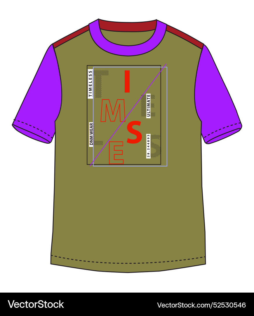 Timeless lettering quote calligraphy inspiration Vector Image