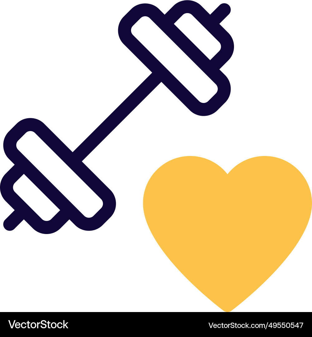 Heart rate recording during exercise isolated Vector Image