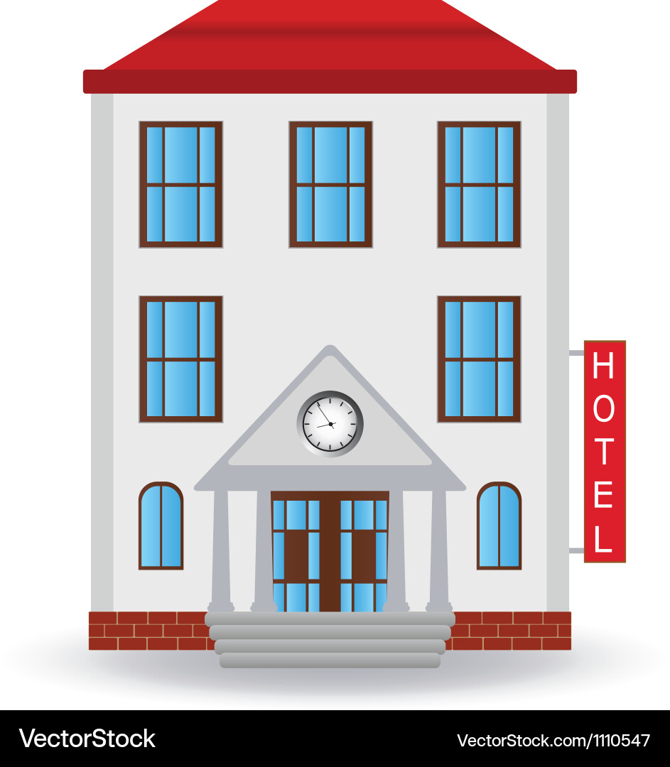Hotel Royalty Free Vector Image - VectorStock