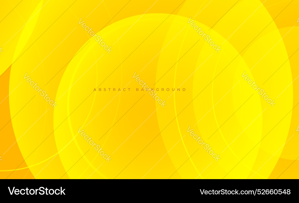 Bright yellow abstract modern geometric background