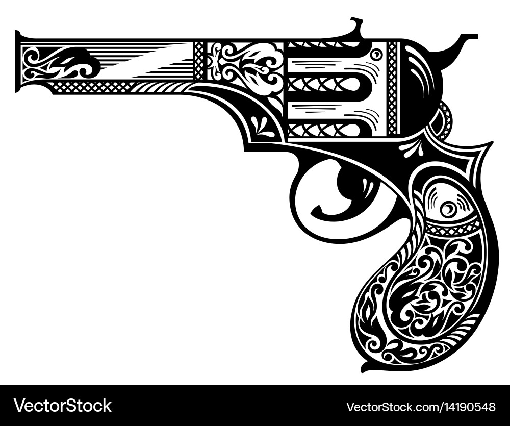 Gun Royalty Free Vector Image - VectorStock