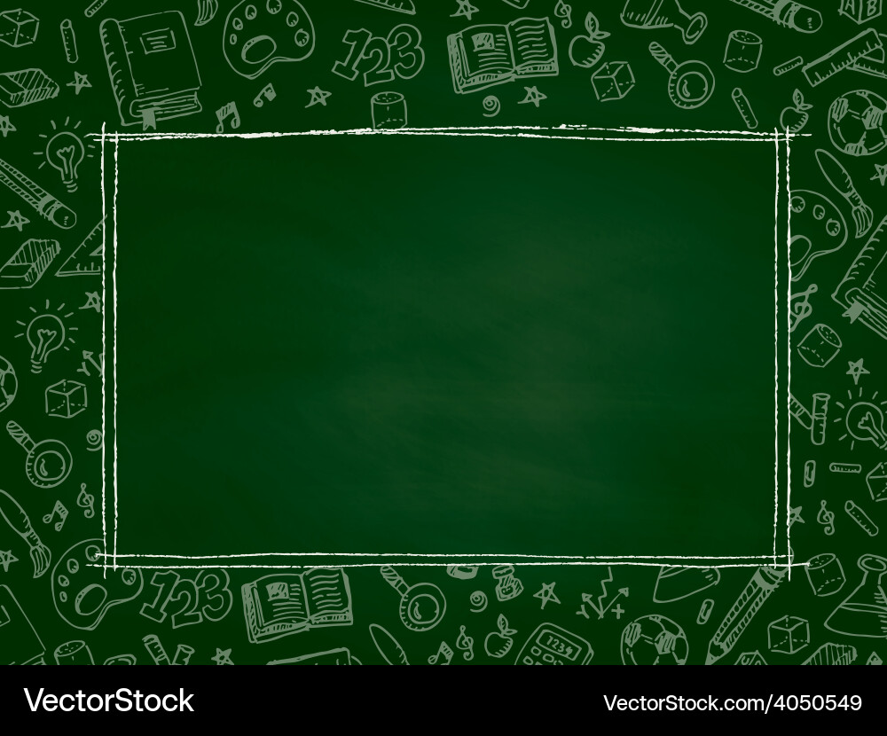 Green School Chalkboard