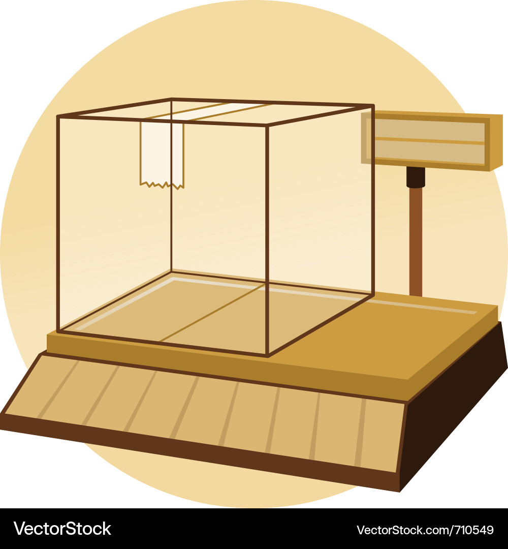 Weighing machine Royalty Free Vector Image - VectorStock