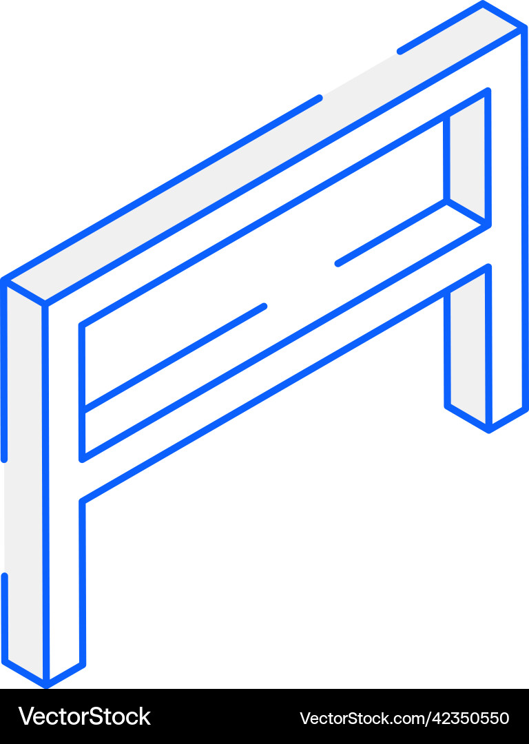 Pet barrier Royalty Free Vector Image - VectorStock