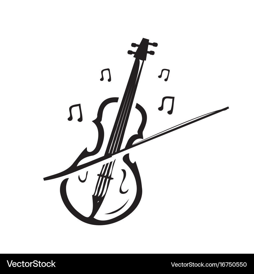 Violin icon Royalty Free Vector Image - VectorStock