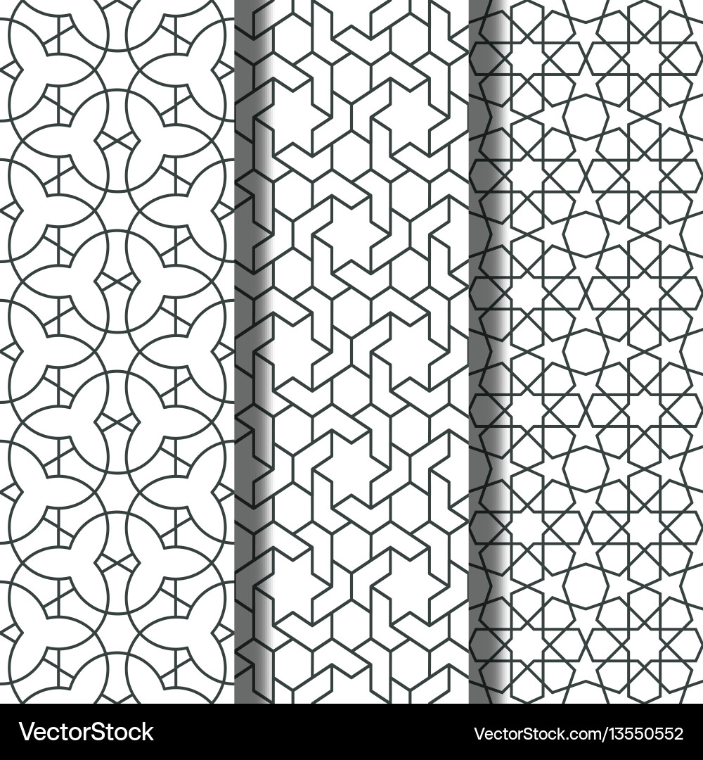 Islamic Geometric Pattern Royalty Free Vector Image