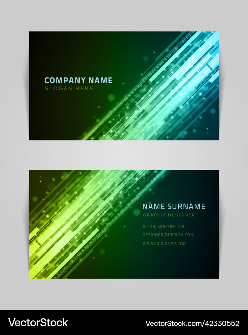 Realistic technology neon digital transitions Vector Image