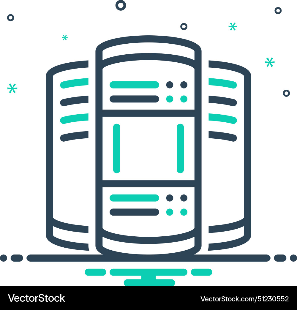 Server Royalty Free Vector Image - VectorStock