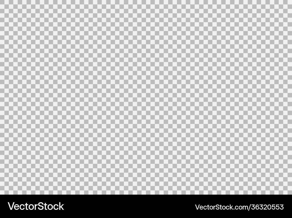 Empty rectangular transparent background Vector Image