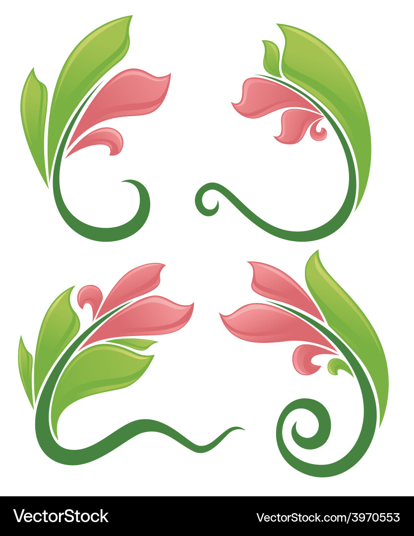 Spring flowers Royalty Free Vector Image - VectorStock