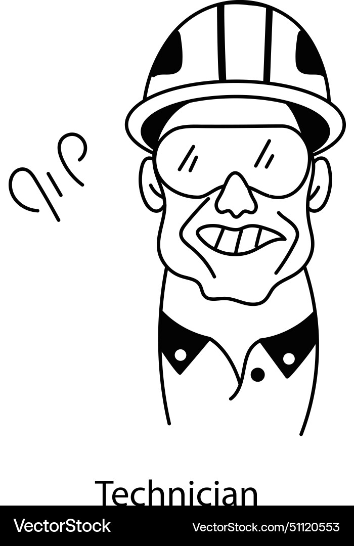 Technician Royalty Free Vector Image - VectorStock