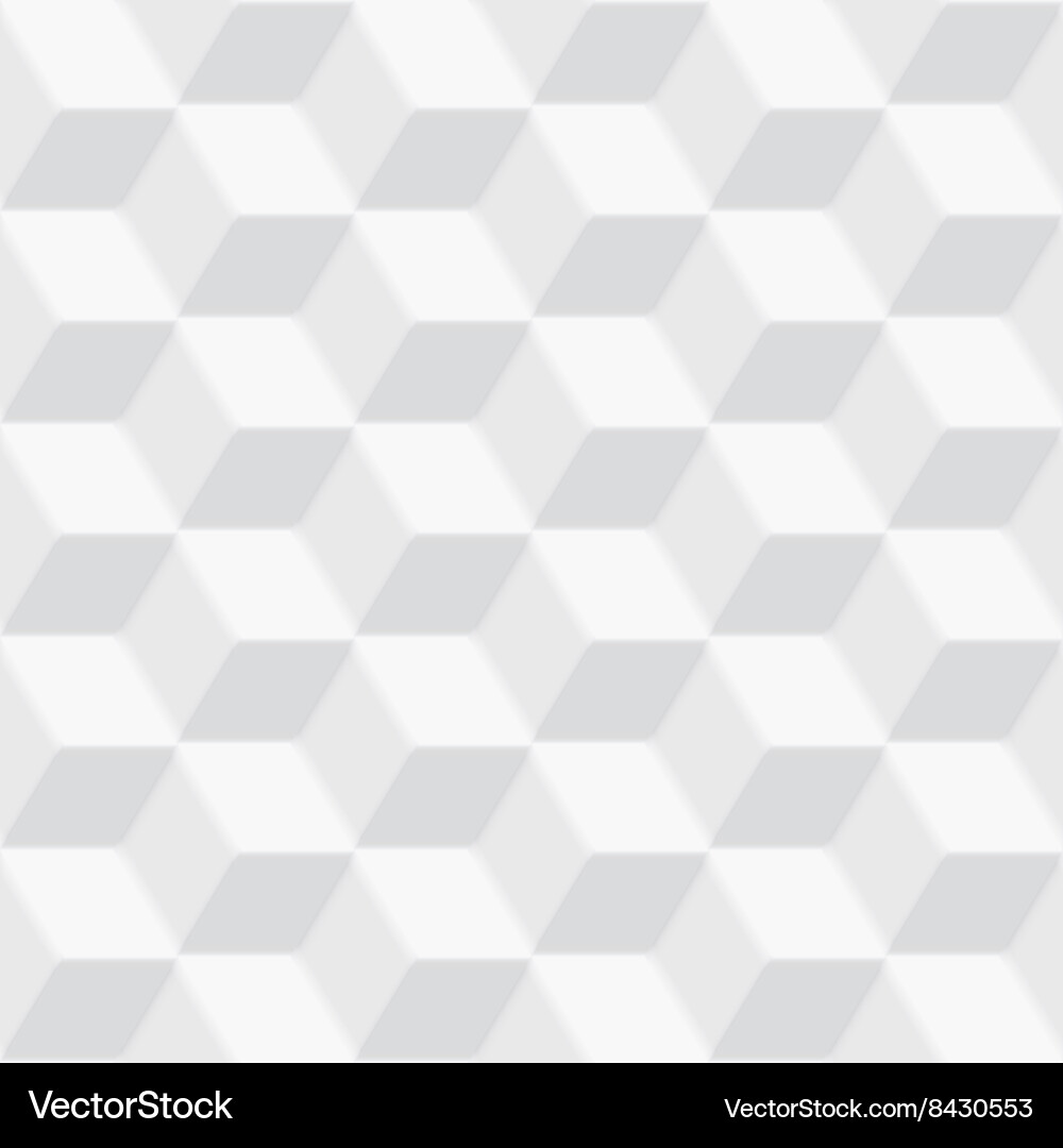 White Geometric Texture Background Royalty Free Vector Image