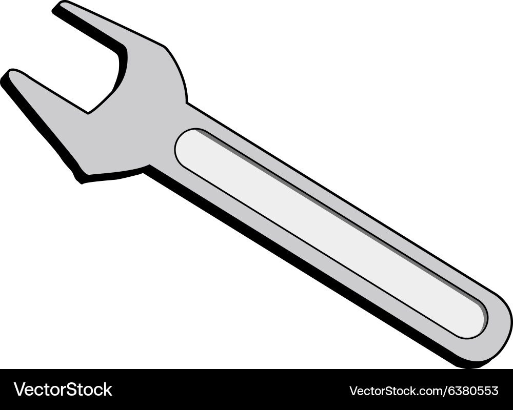 Wrench Royalty Free Vector Image - VectorStock