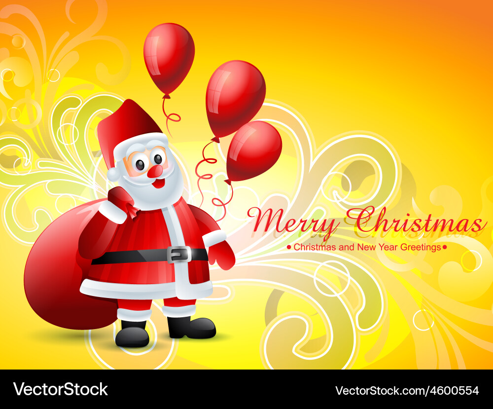 Christmas santa claus Royalty Free Vector Image