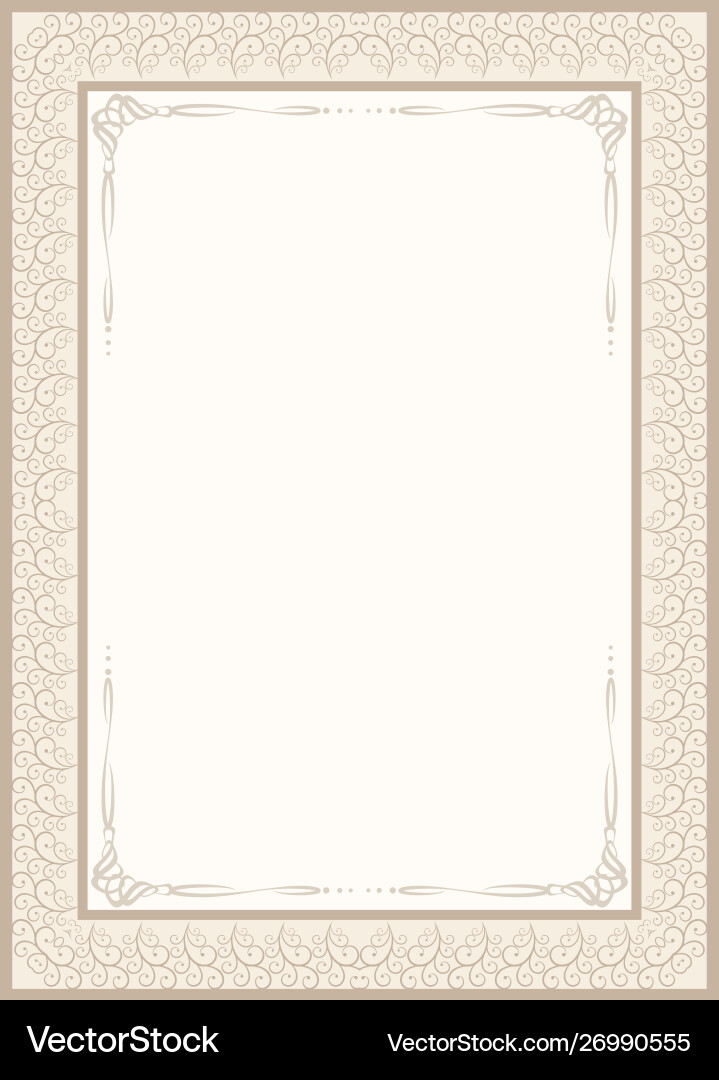 Frame Royalty Free Vector Image - VectorStock