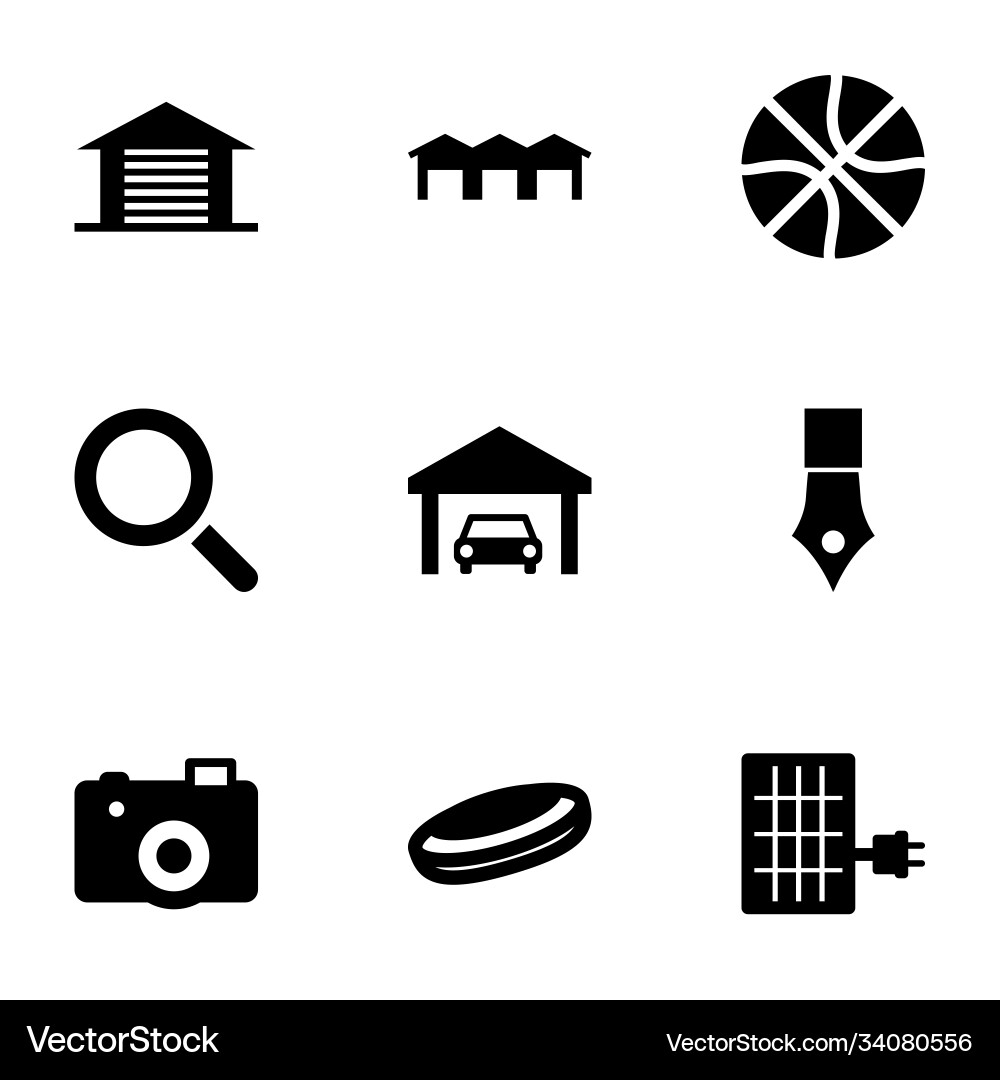9 detail icons Royalty Free Vector Image - VectorStock