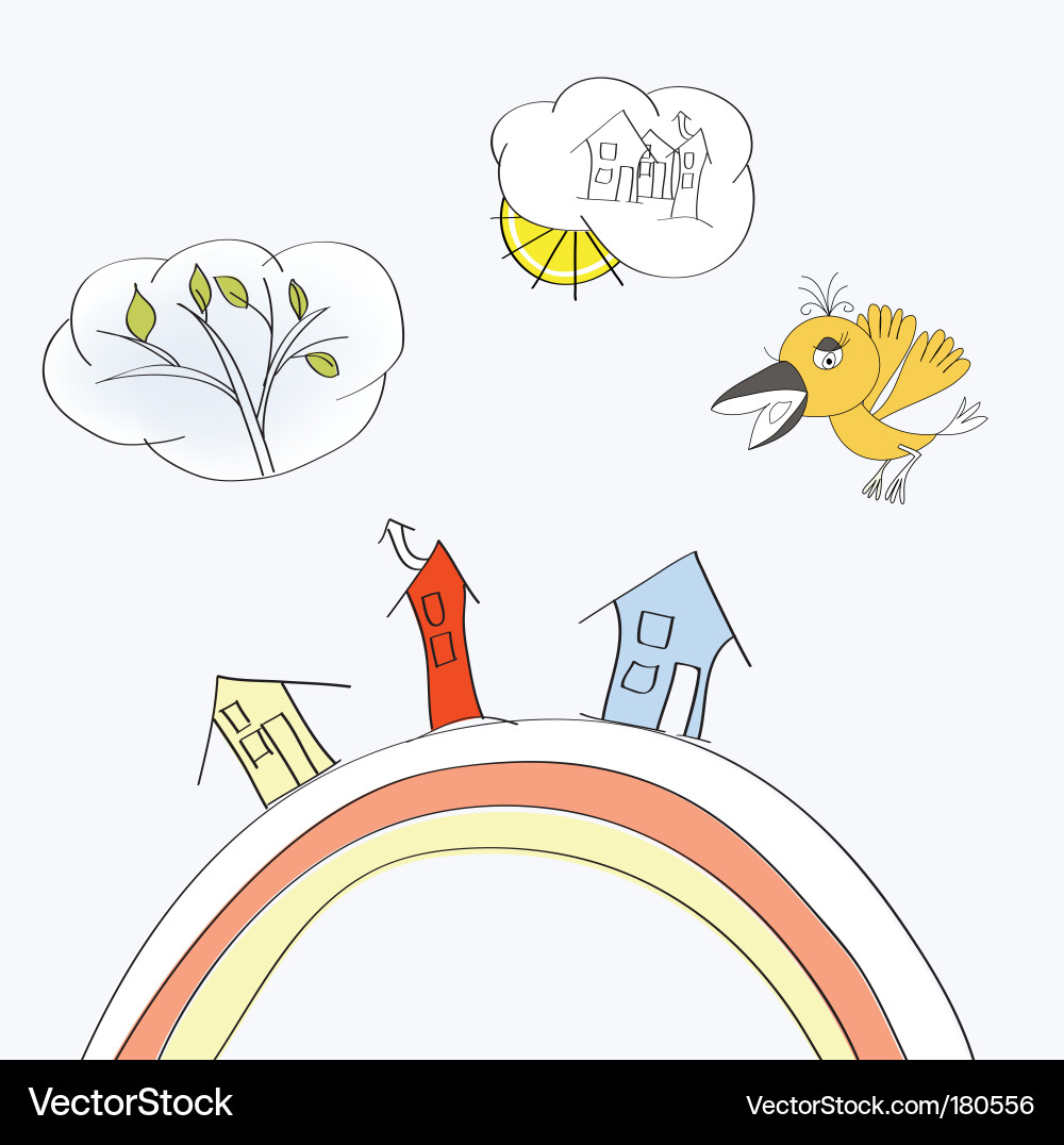 Cartoon background Royalty Free Vector Image - VectorStock