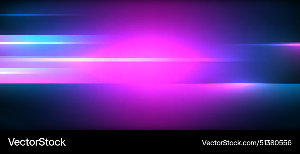 Neon dynamic diagonal light rays background Vector Image