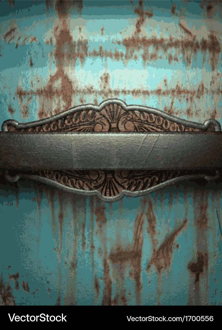 Old metal background Royalty Free Vector Image