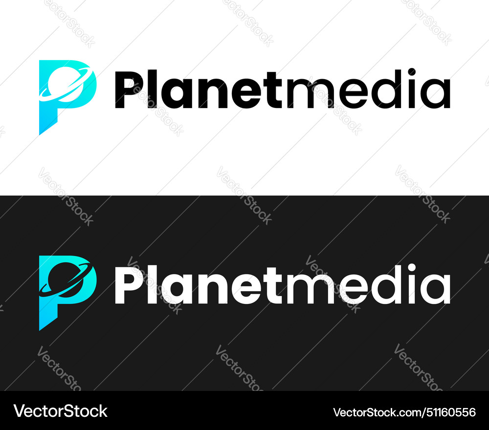 Planet logo Royalty Free Vector Image - VectorStock
