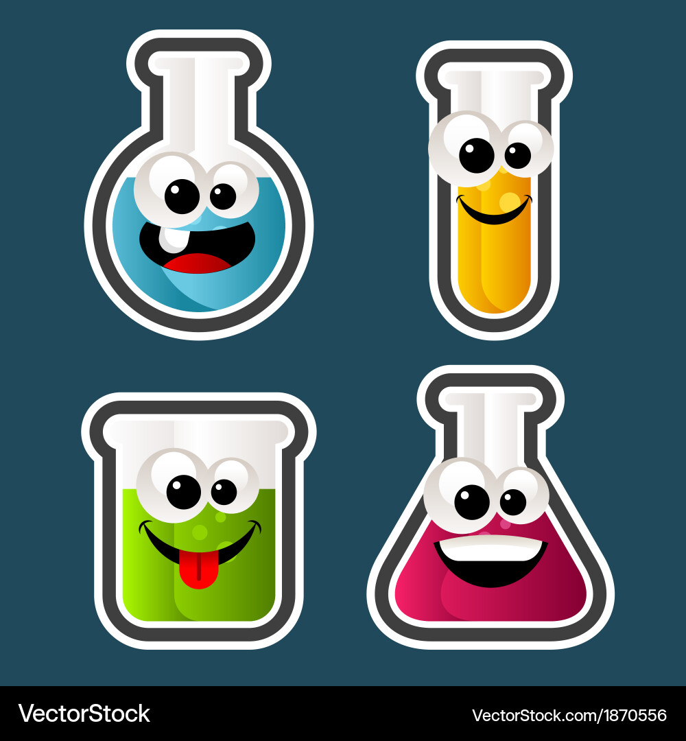 Test Tube and Beaker Illustrations Royalty Free Vector Image