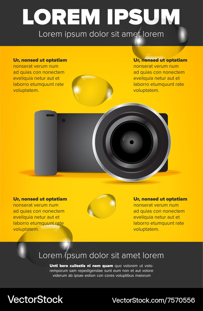 Vertical leaflet design Royalty Free Vector Image