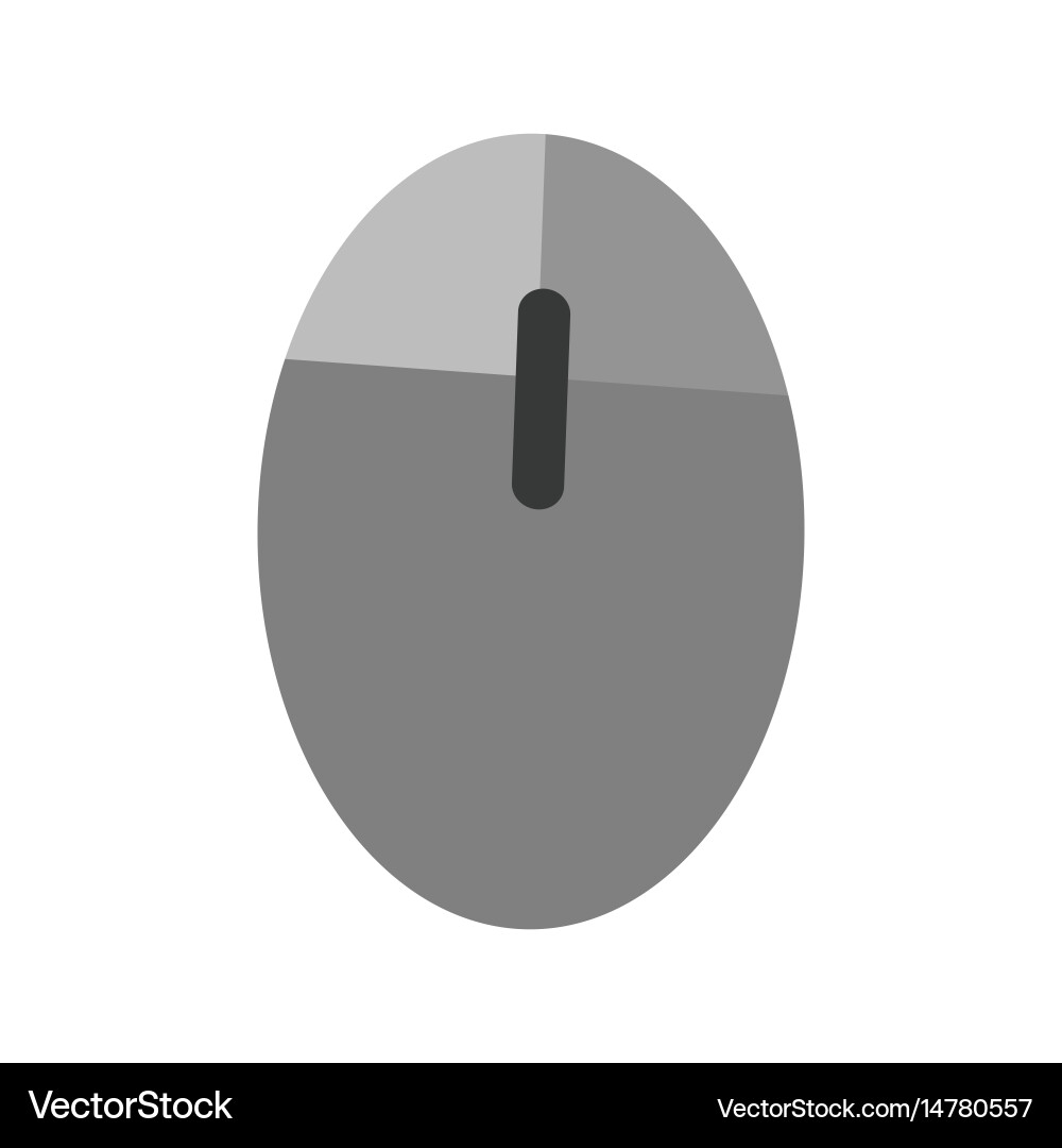 Computer mouse icon scrolling equipment Royalty Free Vector