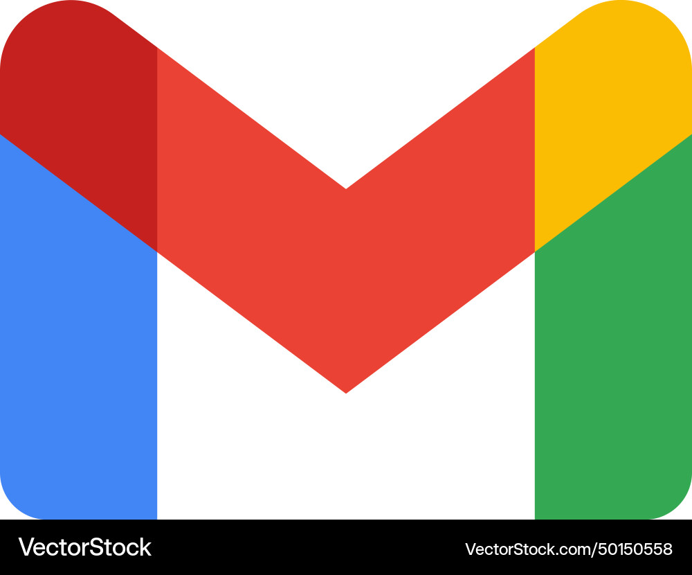 Gmail Logo Icon - Google Email Royalty Free Vector Image