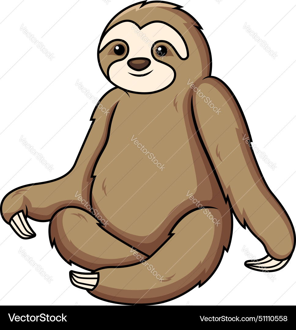 Cartoon Sitting Down