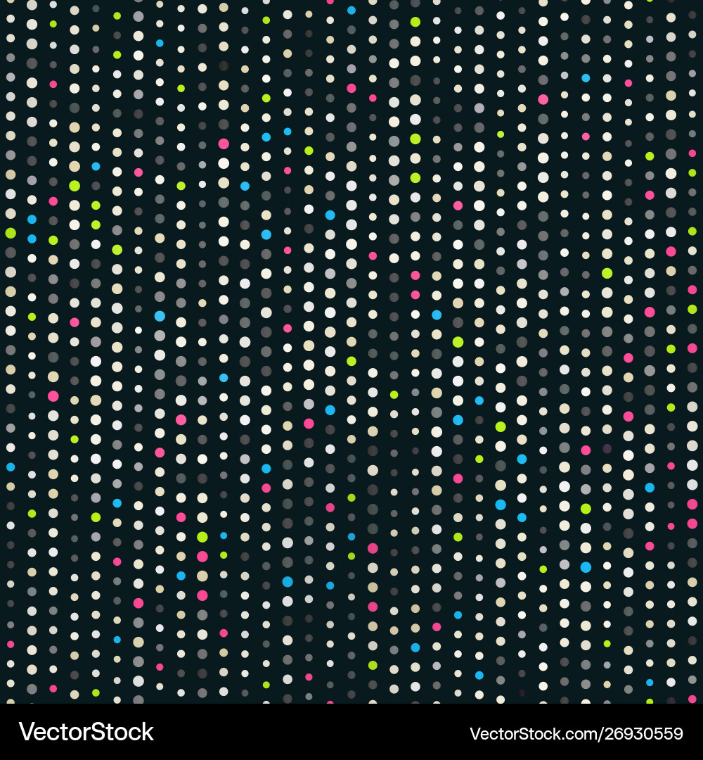 Colored points texture Royalty Free Vector Image