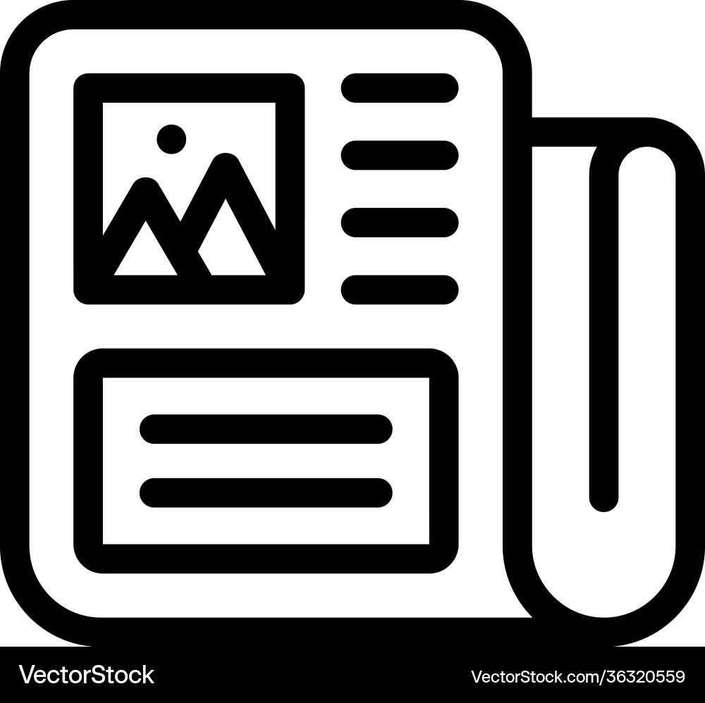 Magazine Royalty Free Vector Image - VectorStock