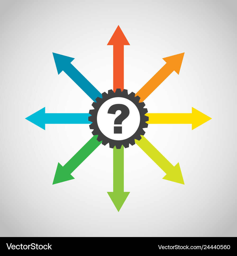 Different thoughts design Royalty Free Vector Image