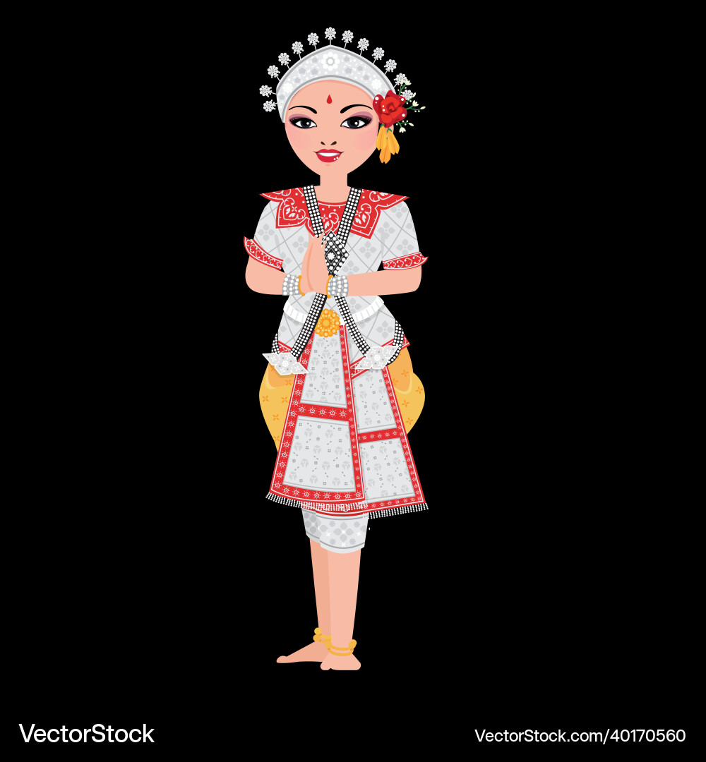 Thai classical dance Royalty Free Vector Image