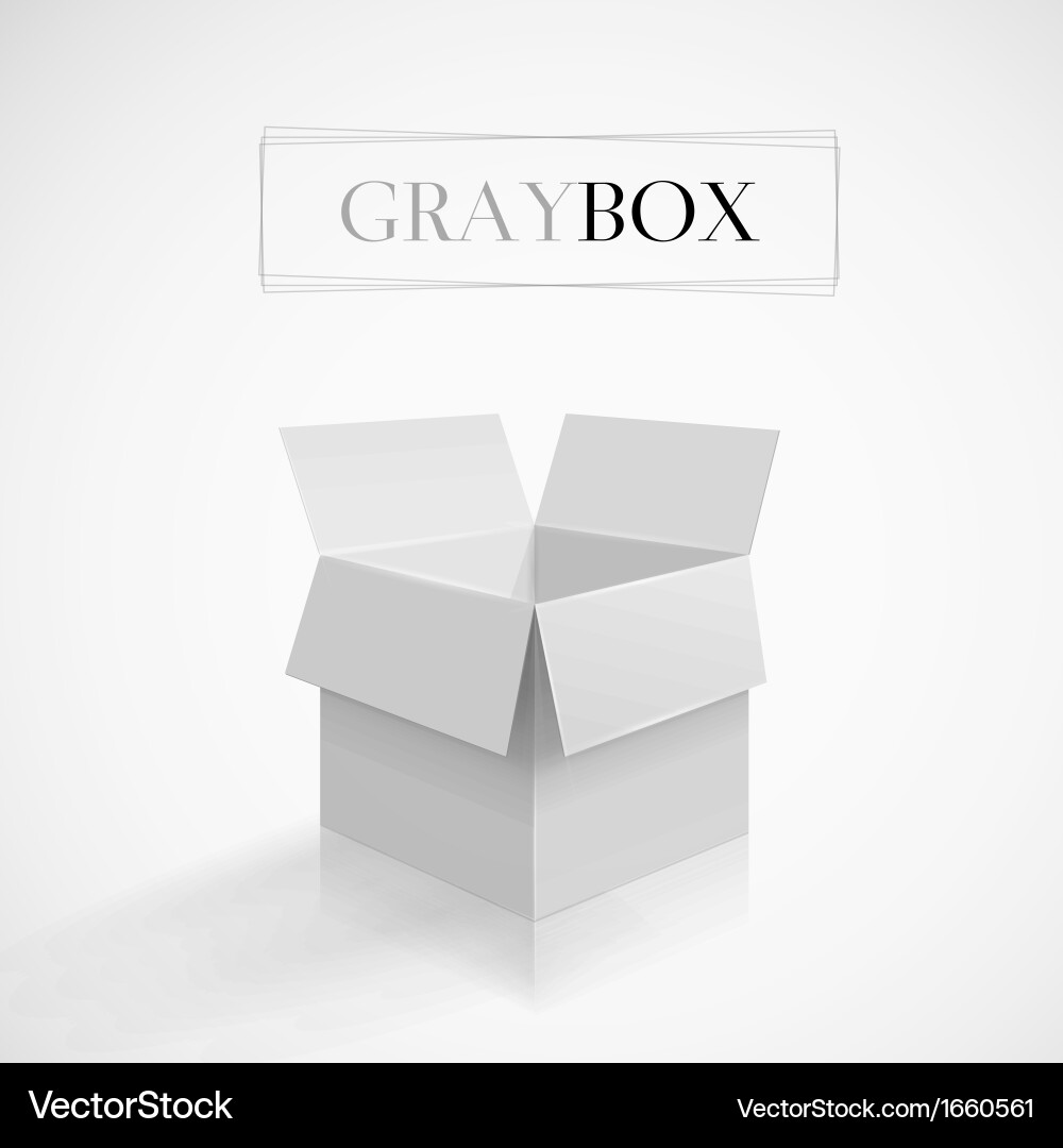 Carton box Royalty Free Vector Image - VectorStock
