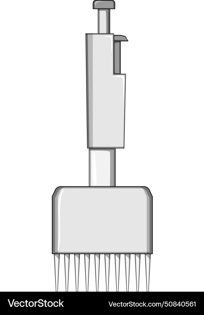 Cosmetic pipette cartoon Royalty Free Vector Image