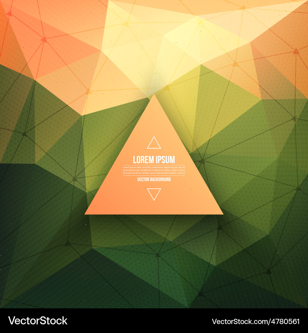 Geometric Tech Background Royalty Free Vector Image