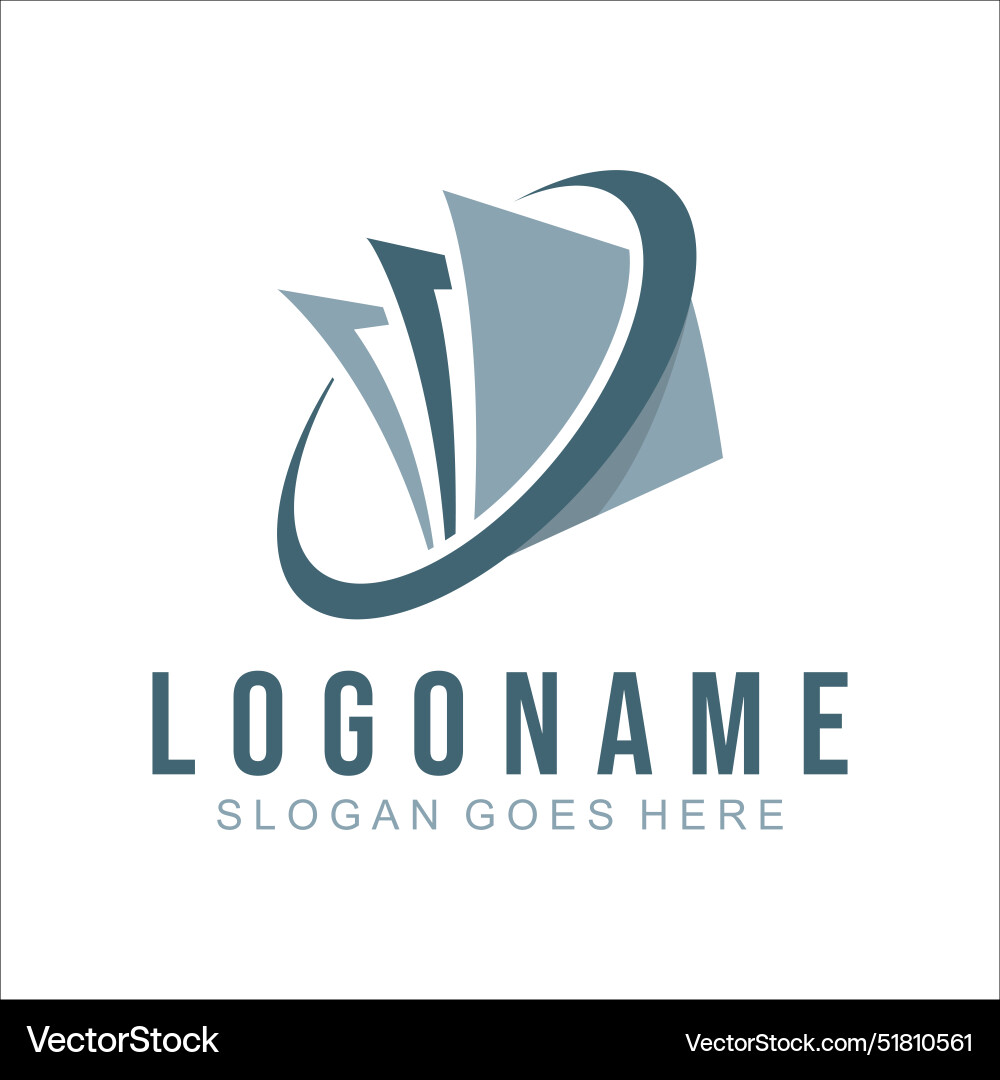 Layered paper sheet for office printing document Vector Image