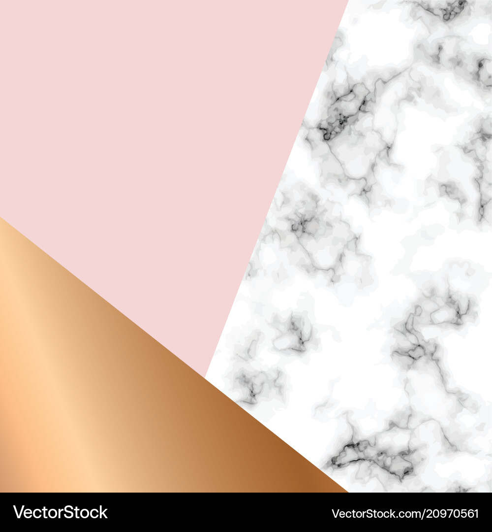 Marble texture design with geometric shapes Vector Image