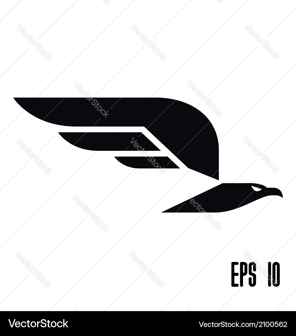 Eagle symbol Royalty Free Vector Image - VectorStock