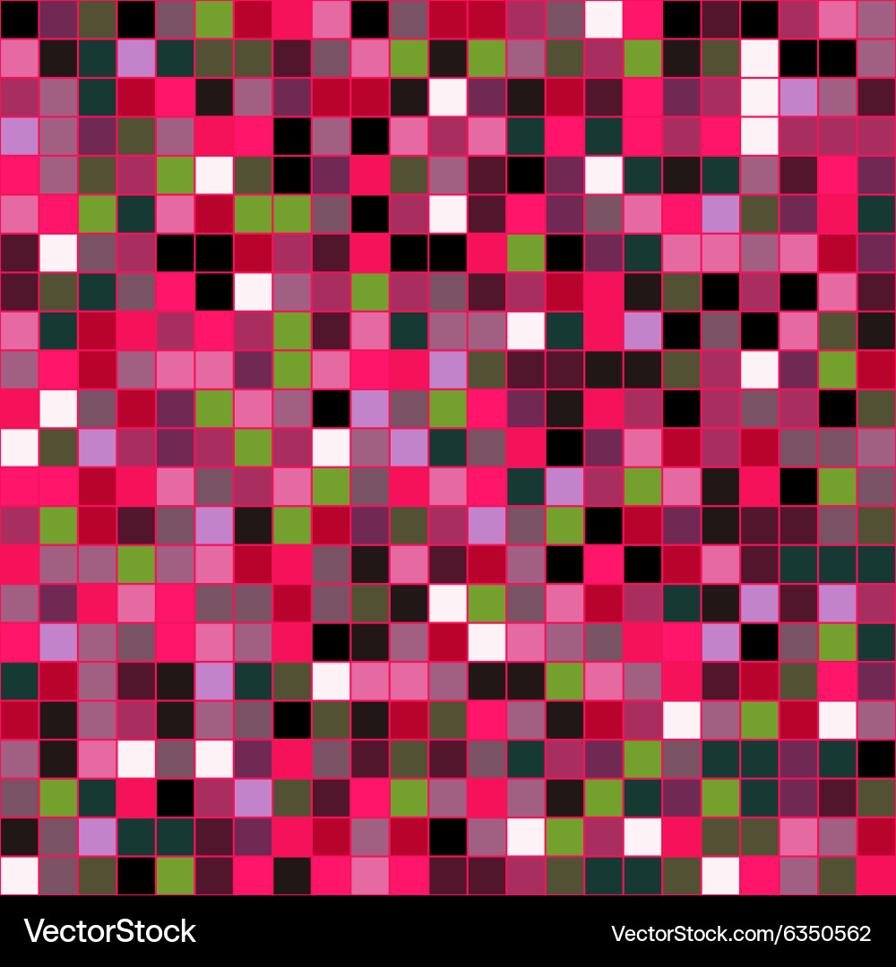 Mosaic tiles texture background Royalty Free Vector Image
