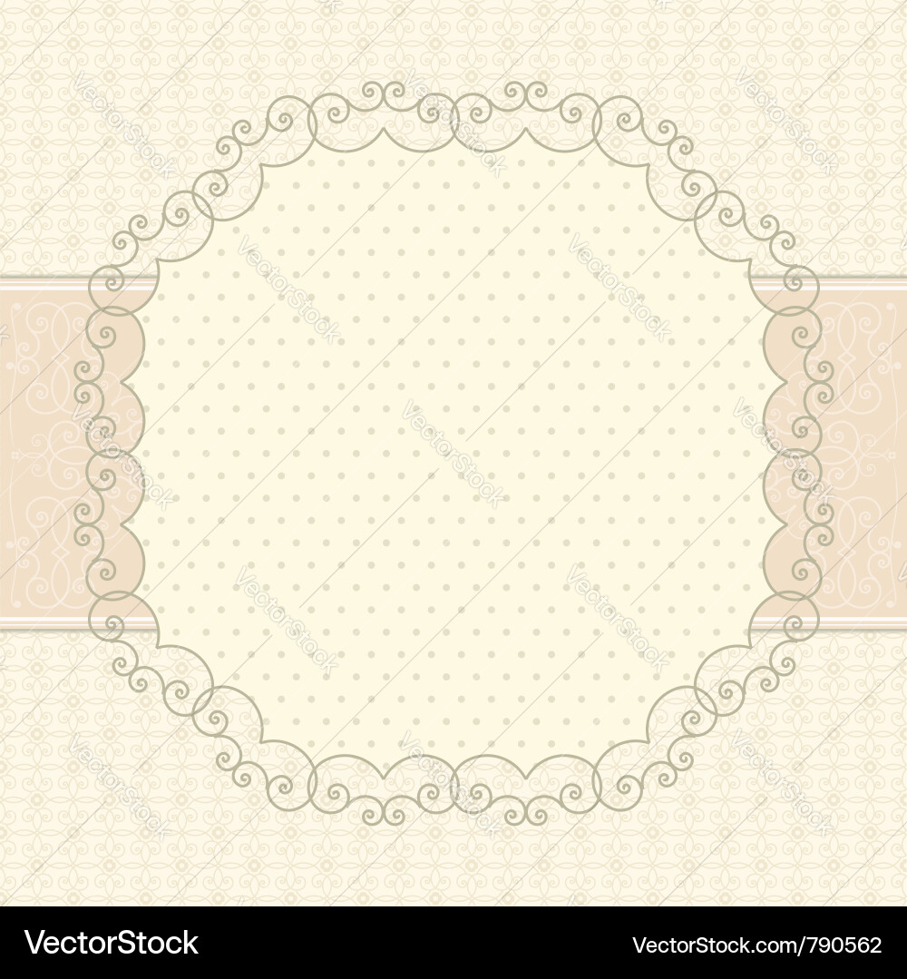 Vintage card Royalty Free Vector Image - VectorStock