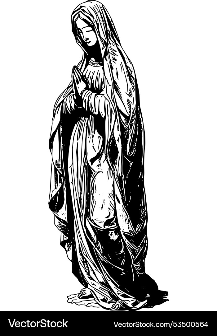 Mary of Nazareth Royalty Free Vector Image - VectorStock