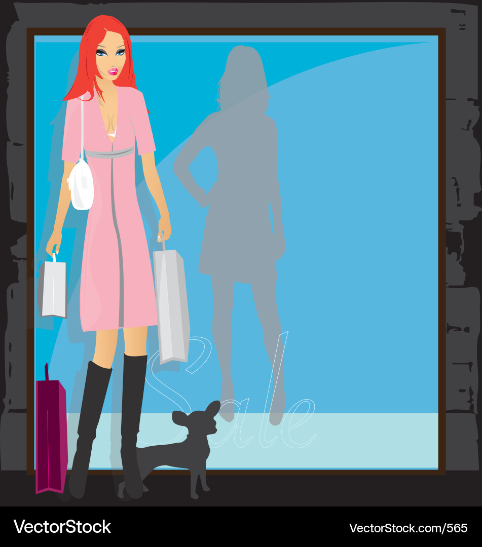 Shopping Royalty Free Vector Image - VectorStock