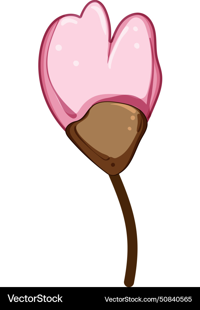 Spring sakura cherry blossom cartoon Royalty Free Vector