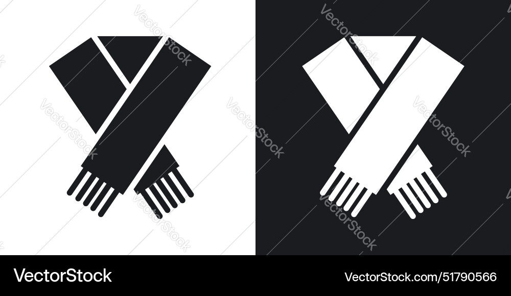 Scarf icon Royalty Free Vector Image - VectorStock