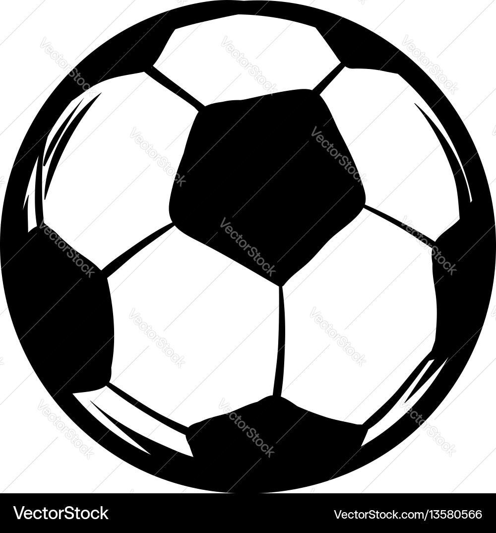 Soccer icon cartoon Royalty Free Vector Image - VectorStock