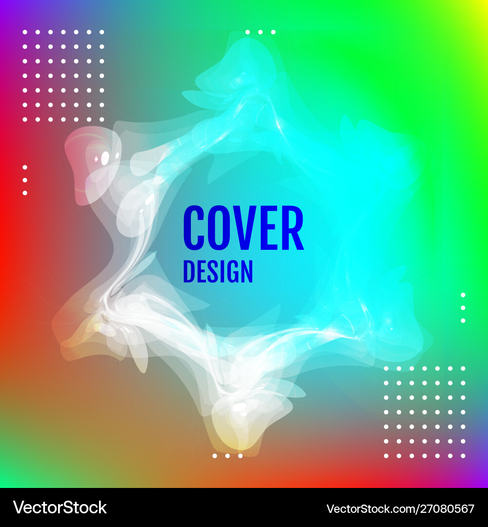Winter minimal poster and business backdrop Vector Image