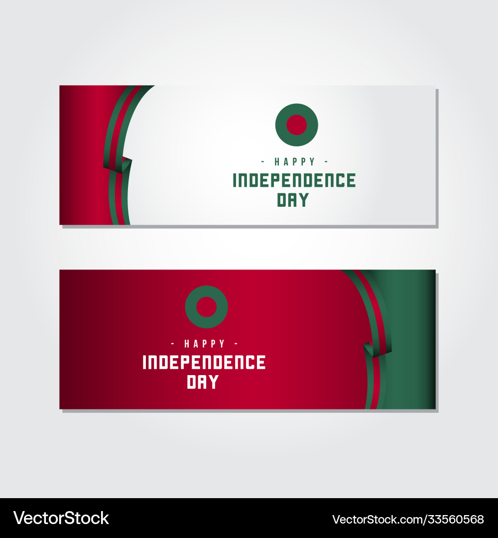 Happy bangladesh day template design Royalty Free Vector