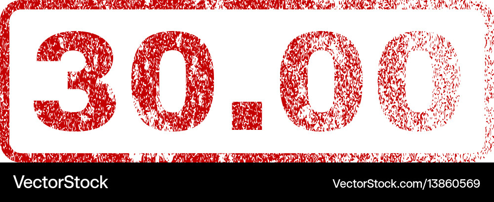 3000 rubber stamp Royalty Free Vector Image - VectorStock